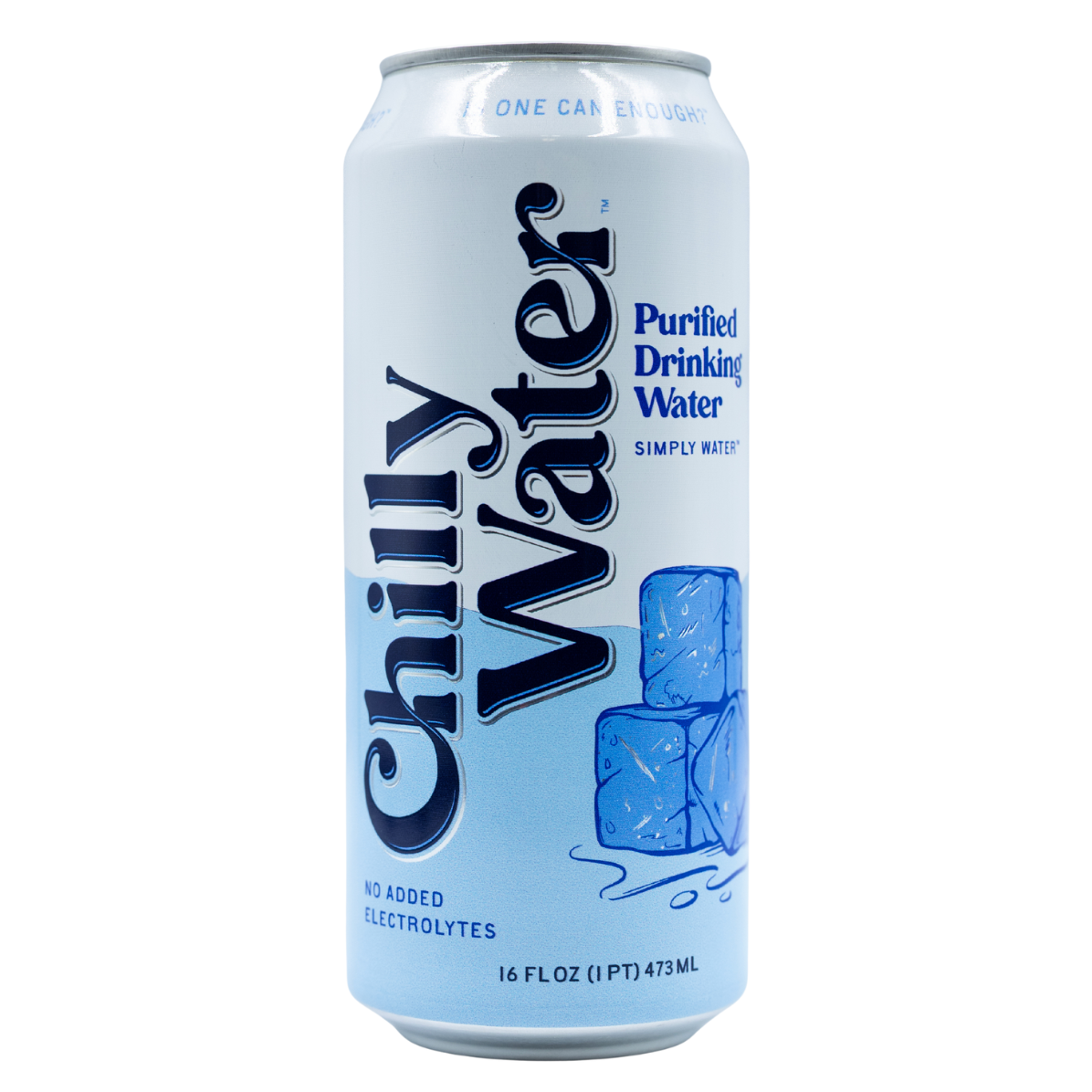 12 Pack - Purified Chilly Water - 16oz Cans (FREE SHIPPING) | Chilly Water